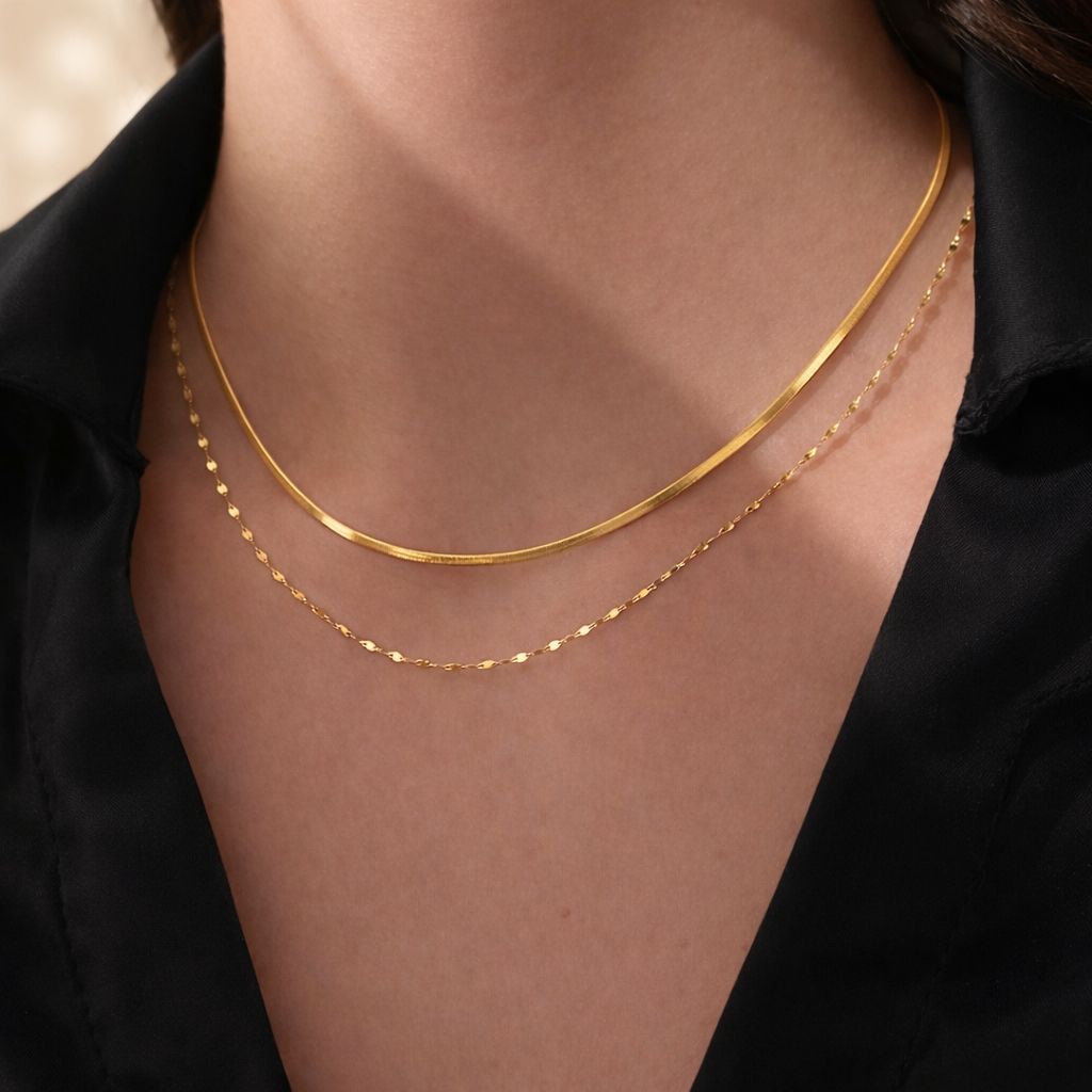 Aura Layered Necklace – Nina Kai