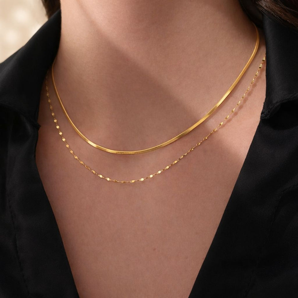 Aura Layered Necklace – Nina Kai